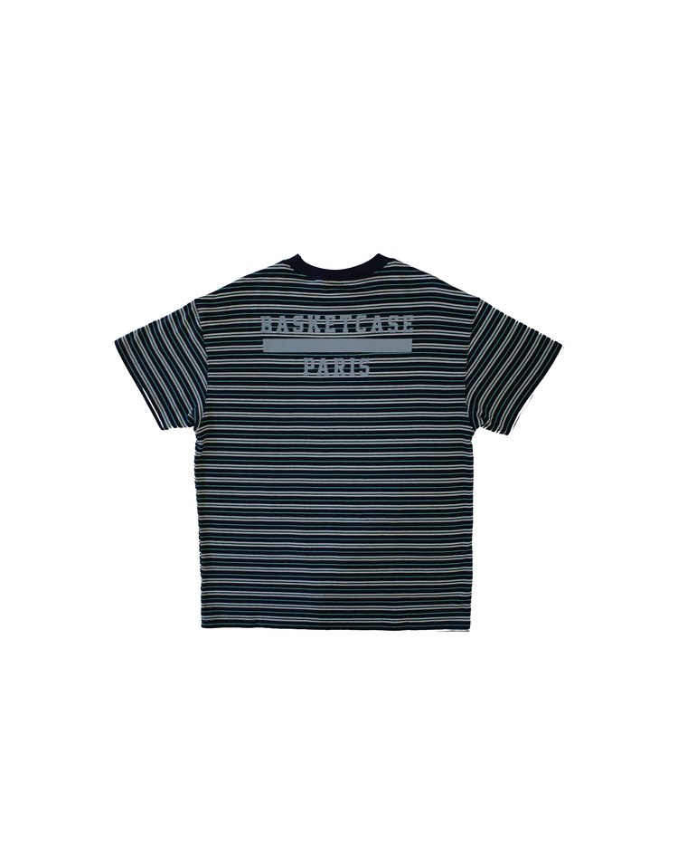 PARIS, athletics striped tee | BASKETCASE